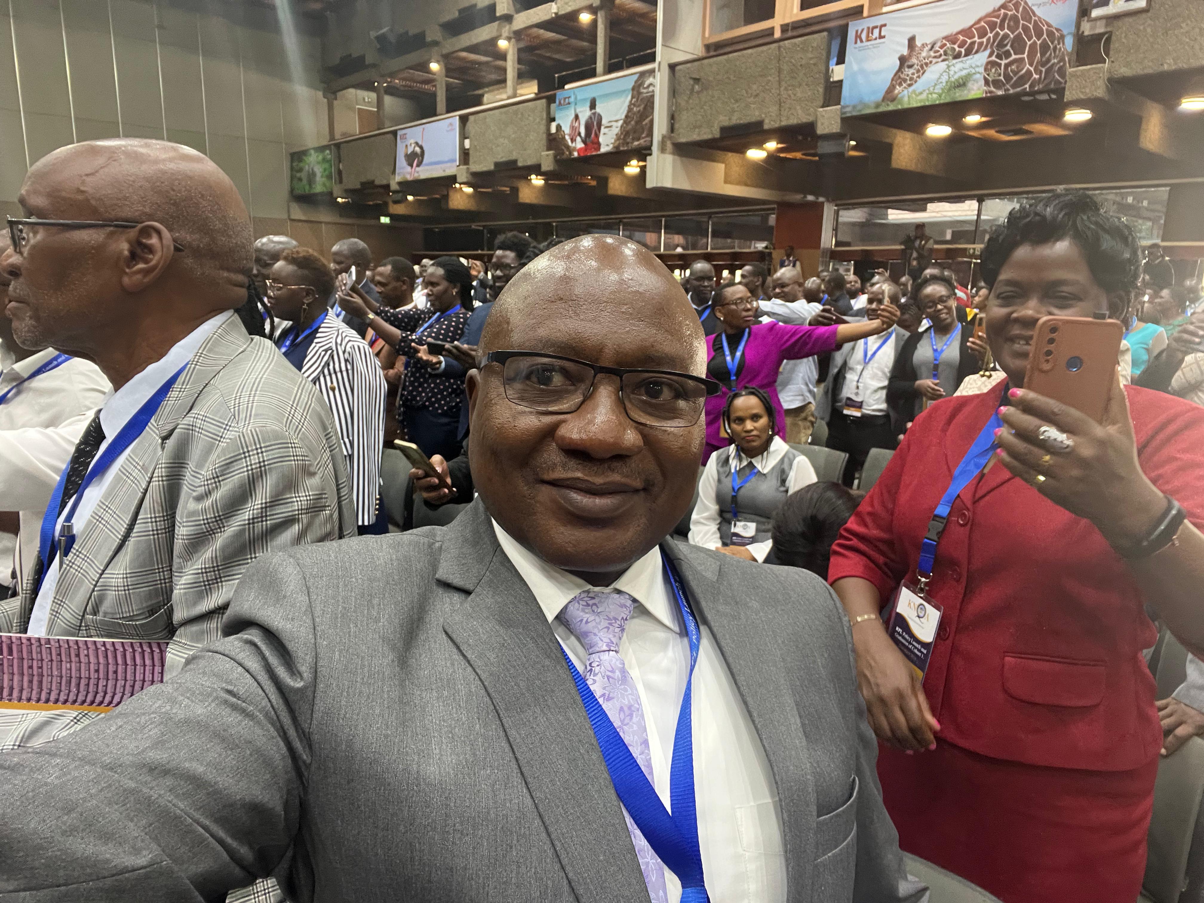 OUK team led by the Chairman during launch of the Policy on Recognition Prior Learning at KICC ...